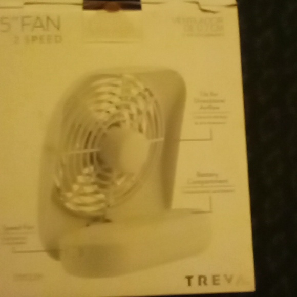 Treva | Portable Audio & Video | Five Fan To Speed Battery Operated ...